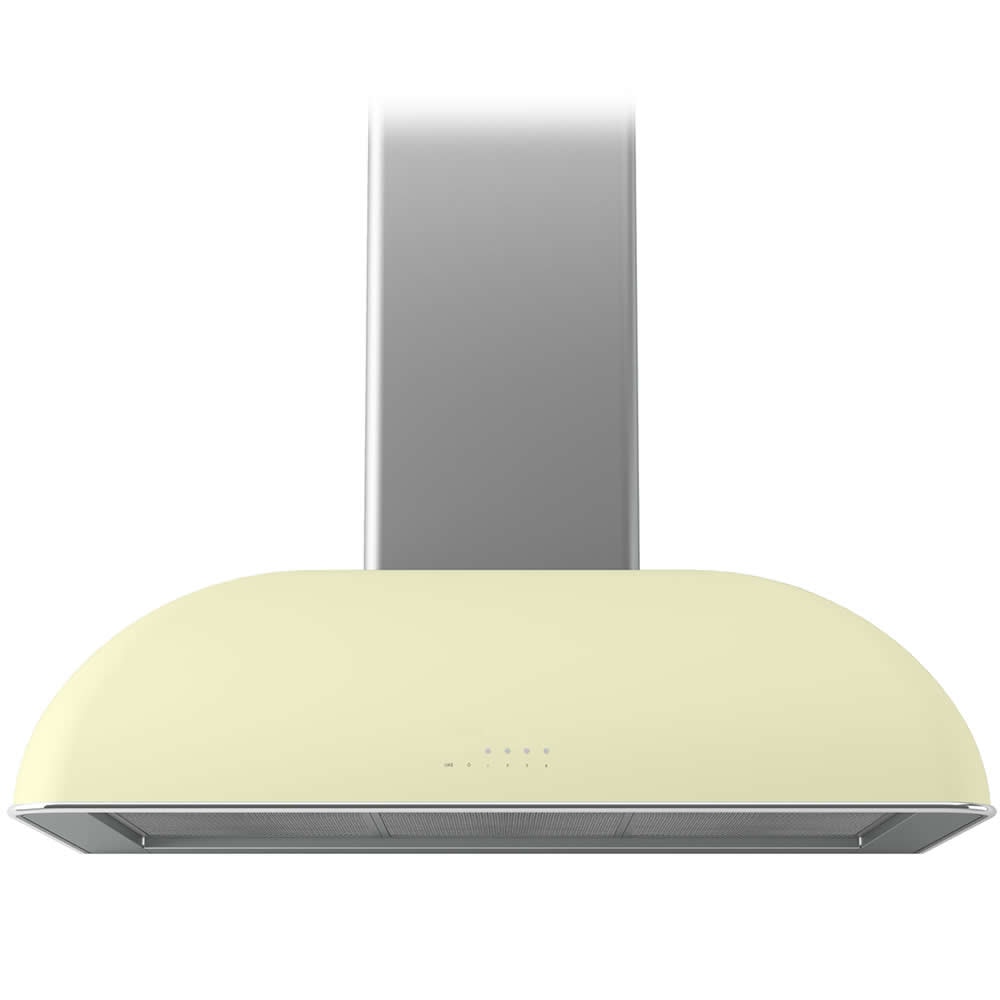 Hota decorativa de perete Smart Fix Retro BOCR904/C, 90 cm, putere de ...