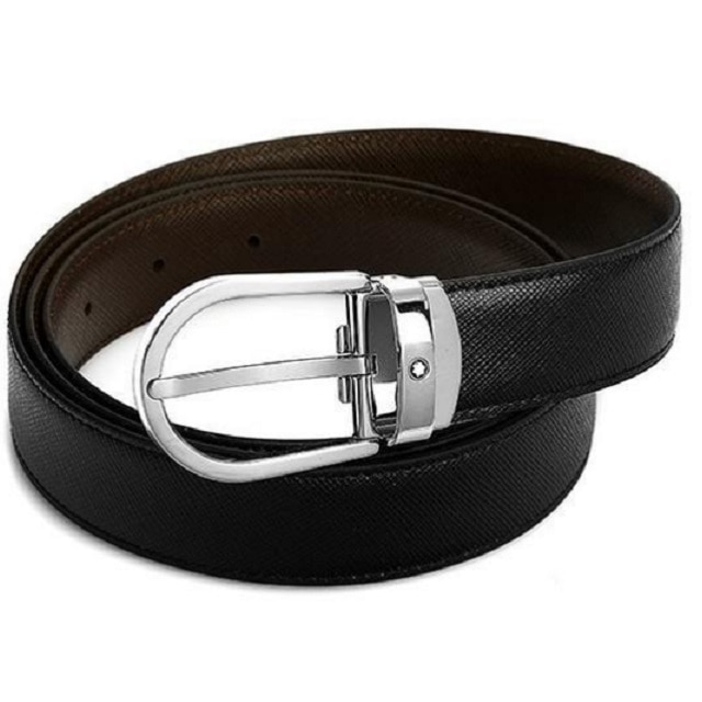 Curea barbati Montblanc neagra - eMAG.ro