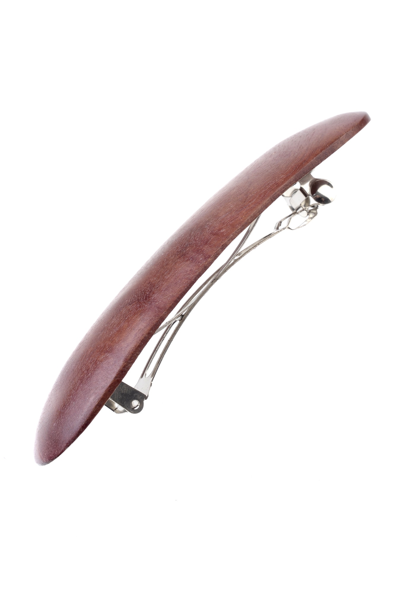 Agrafa de par, Gloria Maris Handmade, Wood77 Maro, 11 x 3 cm - eMAG.ro