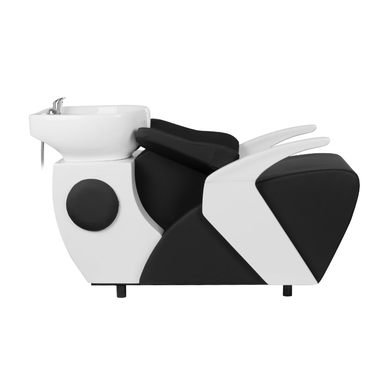 Scafa coafor, Gabbiano, 110x86x61 cm, Alb/Negru - eMAG.ro