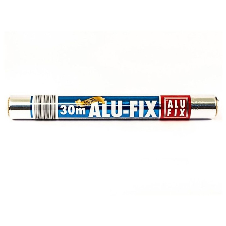 Set 2 x Folie de Aluminiu Alufix, Premium Extra Strong, 30 m x 29 cm ...