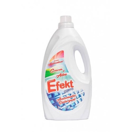 Detergent Lichid Rufe Albe si Colorate Efekt 2l, 30 spalari - eMAG.ro