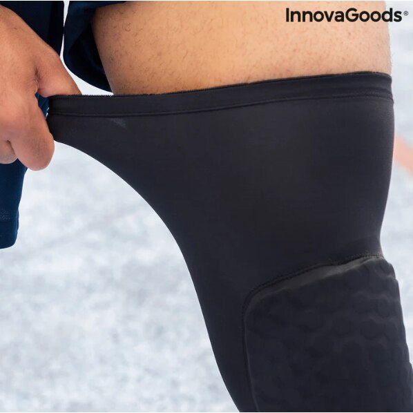 Комплект наколенки за спорт InnovaGoods-V536, Размер M, Осигуряват ...