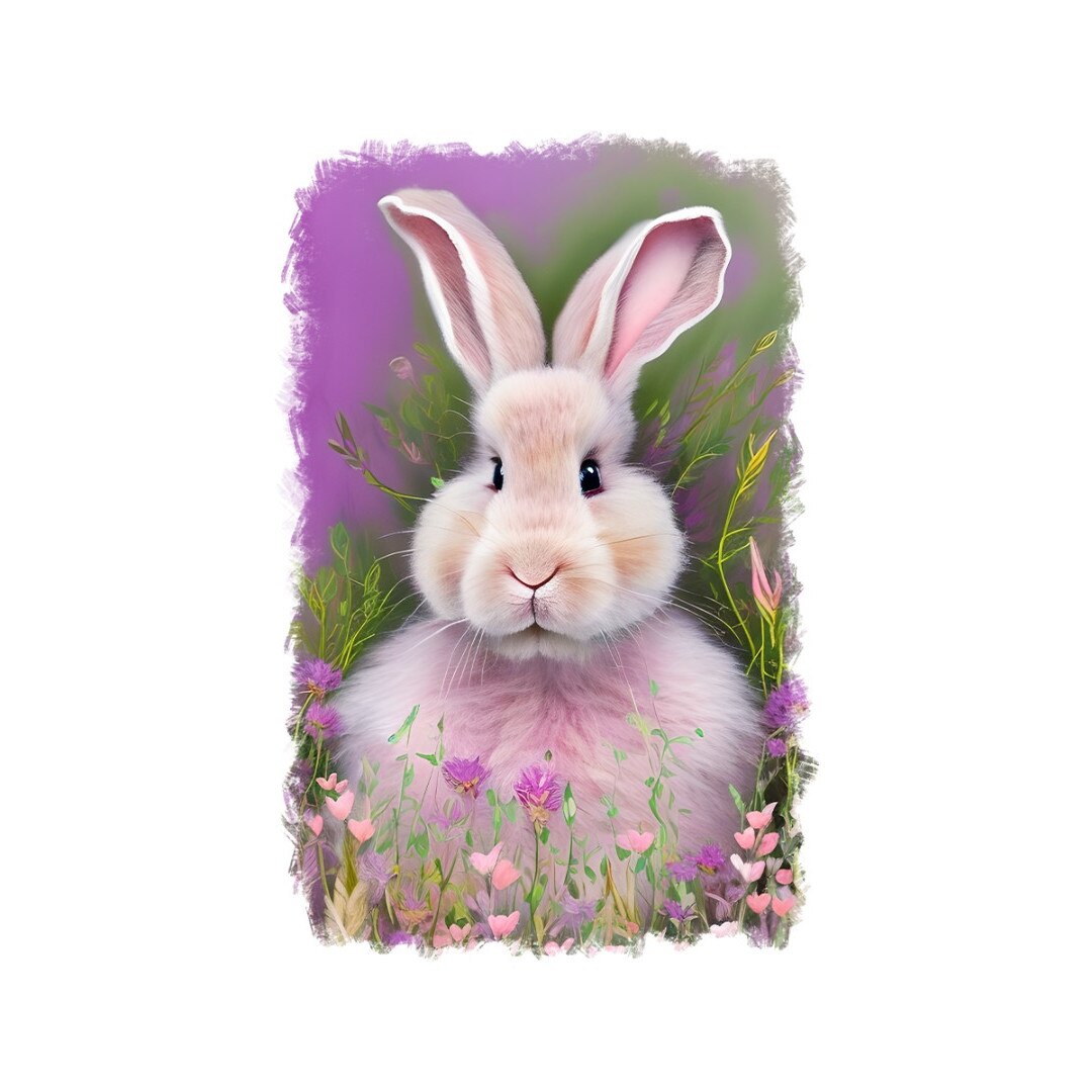 Sticker decorativ, Iepure, Roz, 85 cm, 6580ST - eMAG.ro