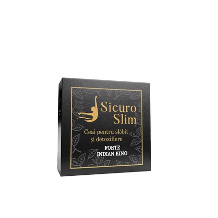 Ceai pentru slabit, Forte Indian Kino, Sicuro Slim, 60 g - eMAG.ro