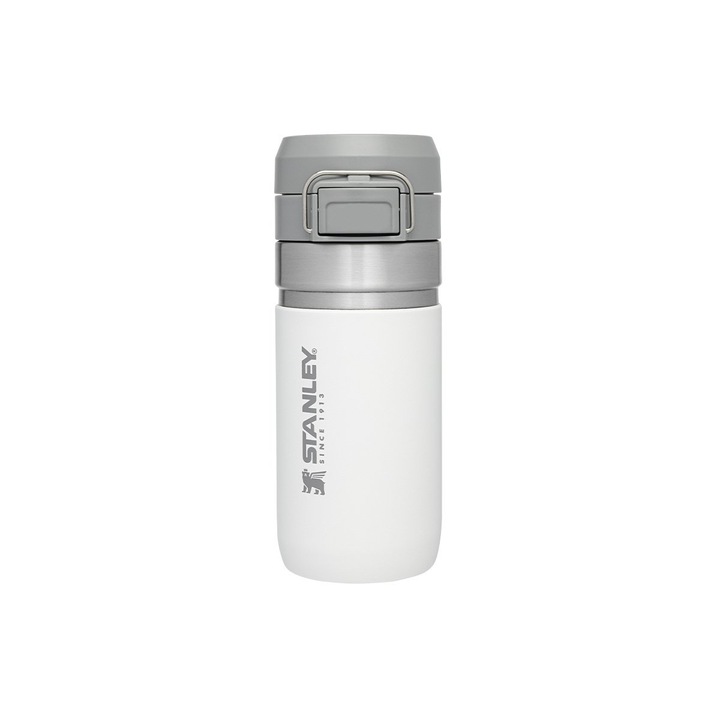 Sticla Termos, Stanley, Inox, 470 ml, Alb/Argintiu - eMAG.ro