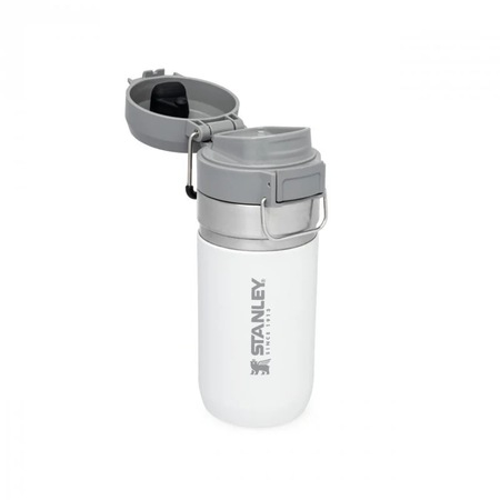 Sticla Termos, Stanley, Inox, 470 ml, Alb/Argintiu - eMAG.ro