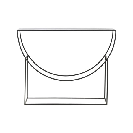 Consola, House Doctor, 120 x 28 x 90 cm, Otel, Negru - eMAG.ro