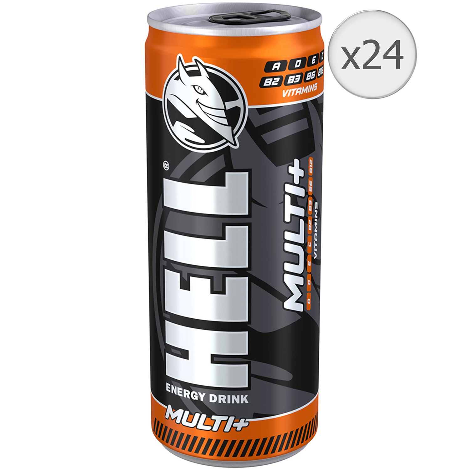 Bautura energizanta Hell Energy Drink Multivitamin, doza, 24 x 250 ml ...
