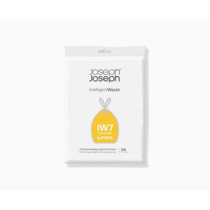 Set 20 Saci IW7-20L transparenti - Joseph Joseph - eMAG.ro