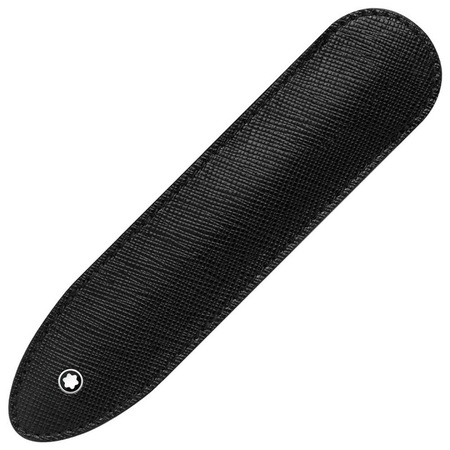 Penar pentru un singur stilou Montblanc piele, negru - eMAG.ro