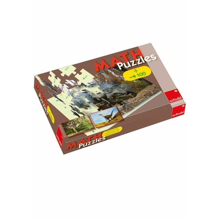 Puzzle matematic, Schubi, Impartire cu 100 - eMAG.ro