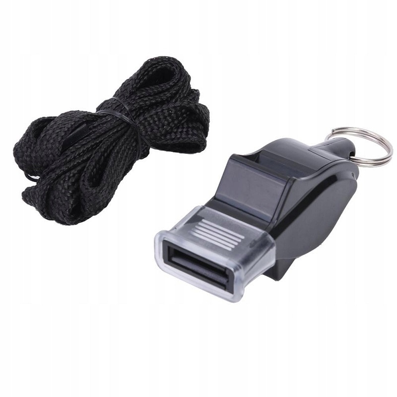 Fluier arbitru, 124 dB, Gonga® Negru - eMAG.ro