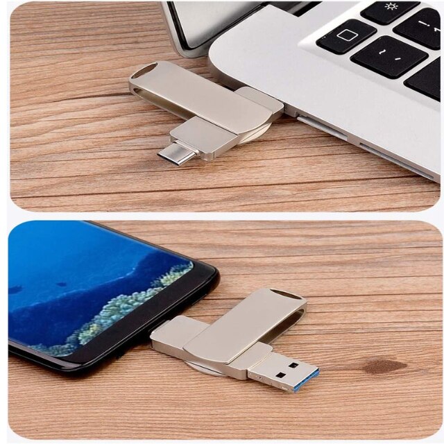 Memorie USB Dual Drive pentru Smartphone-uri, Tablete si Calculatoare ...