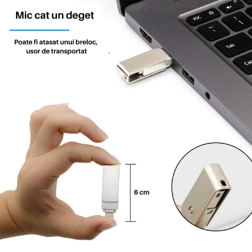 Memorie USB Dual Drive pentru Smartphone-uri, Tablete si Calculatoare ...
