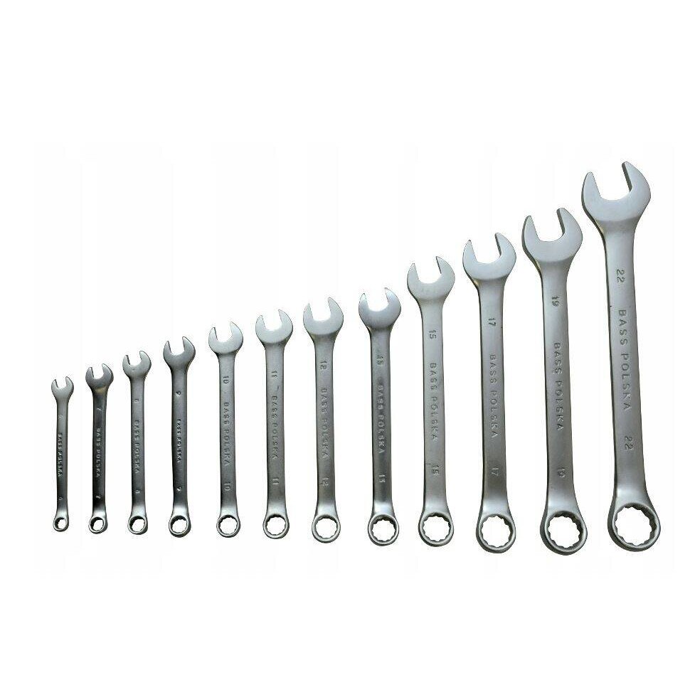Set chei combinate, 6-22 mm, 12 elemente, Bass Polska 7155 - eMAG.ro