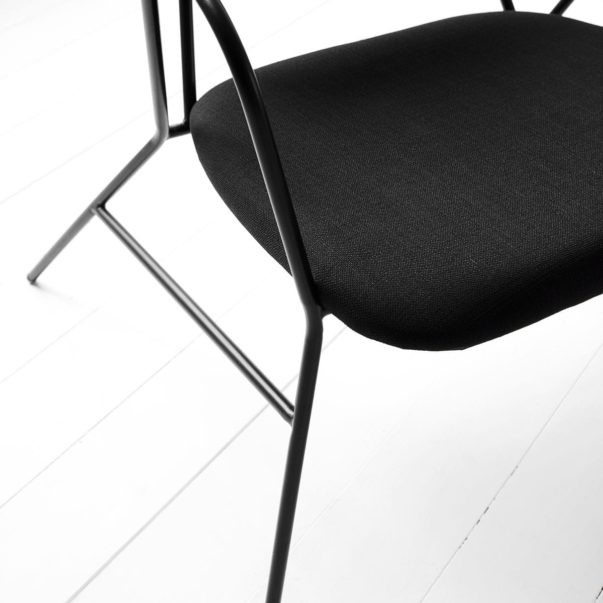 Fotoliu, House Decor, Metal, Textil, Negru - eMAG.ro