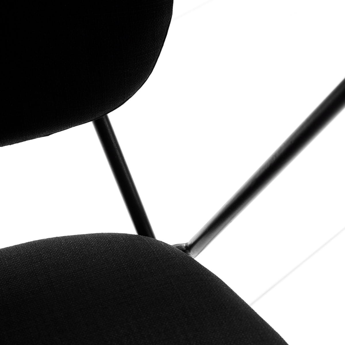 Fotoliu, House Decor, Metal, Textil, Negru - eMAG.ro