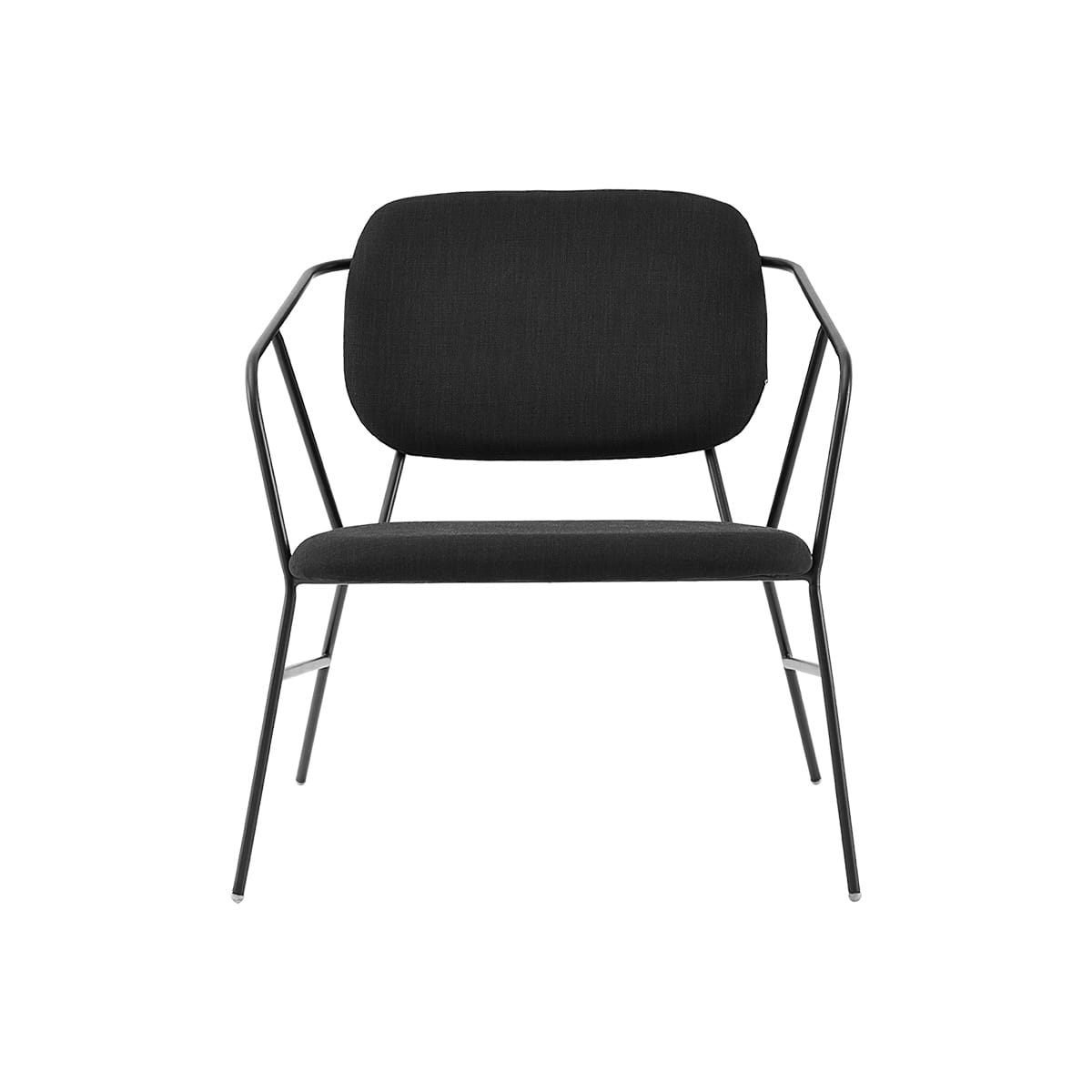Fotoliu, House Decor, Metal, Textil, Negru - eMAG.ro