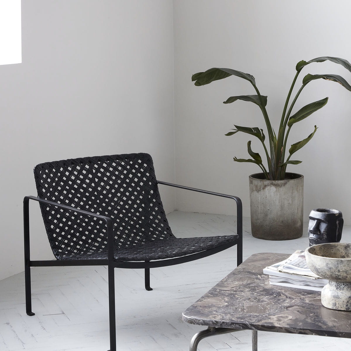 Fotoliu, House Decor, Plastic, Negru - eMAG.ro