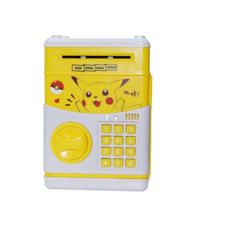 Pusculita Interactiva Pentru Copii HYT ®, Cu Functie De Bancomat, Cod ...