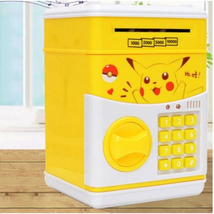 Pusculita Interactiva Pentru Copii HYT ®, Cu Functie De Bancomat, Cod ...