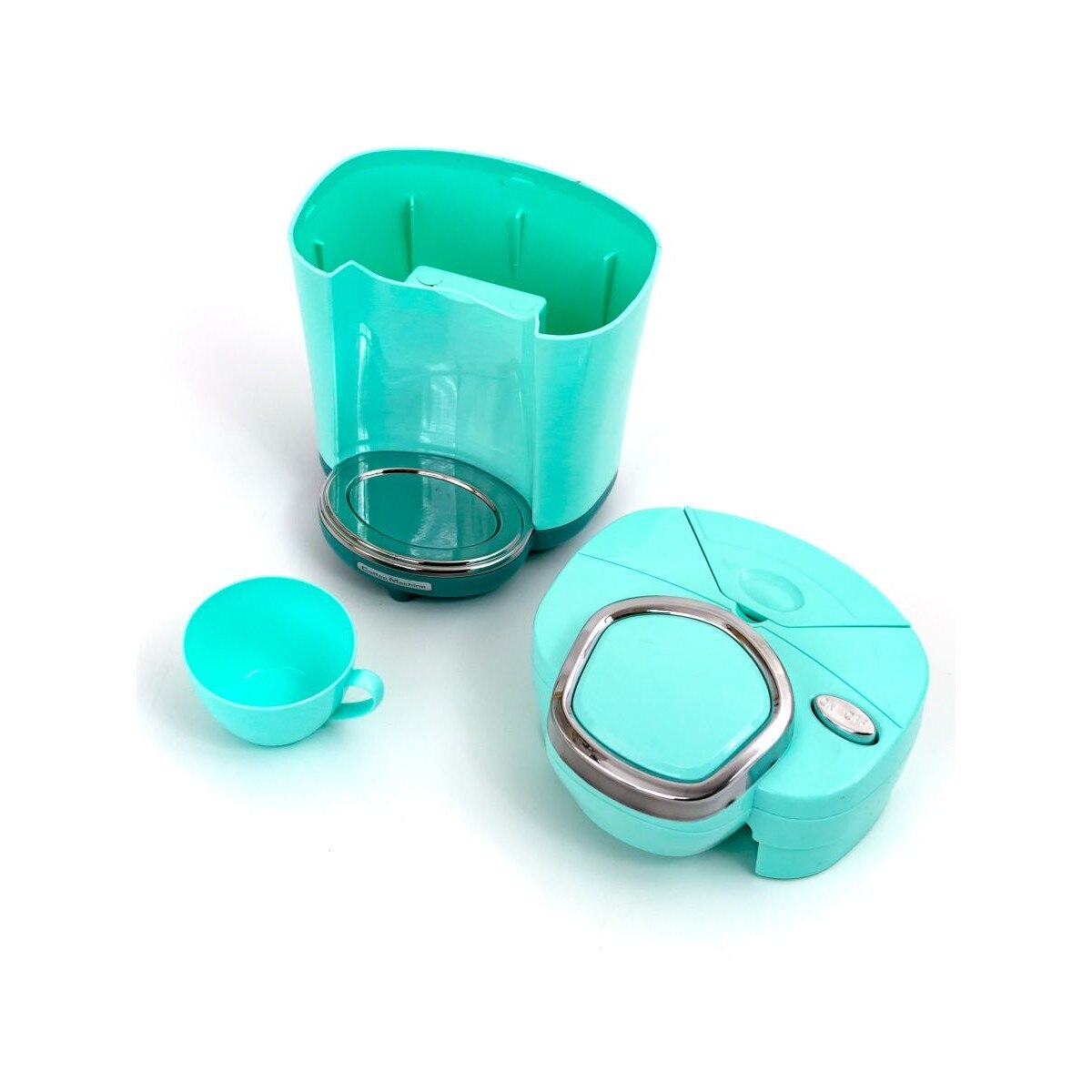 Aparat de cafea pentru copii, Plastic, cu ceasca si accesorii, 19.5 x ...