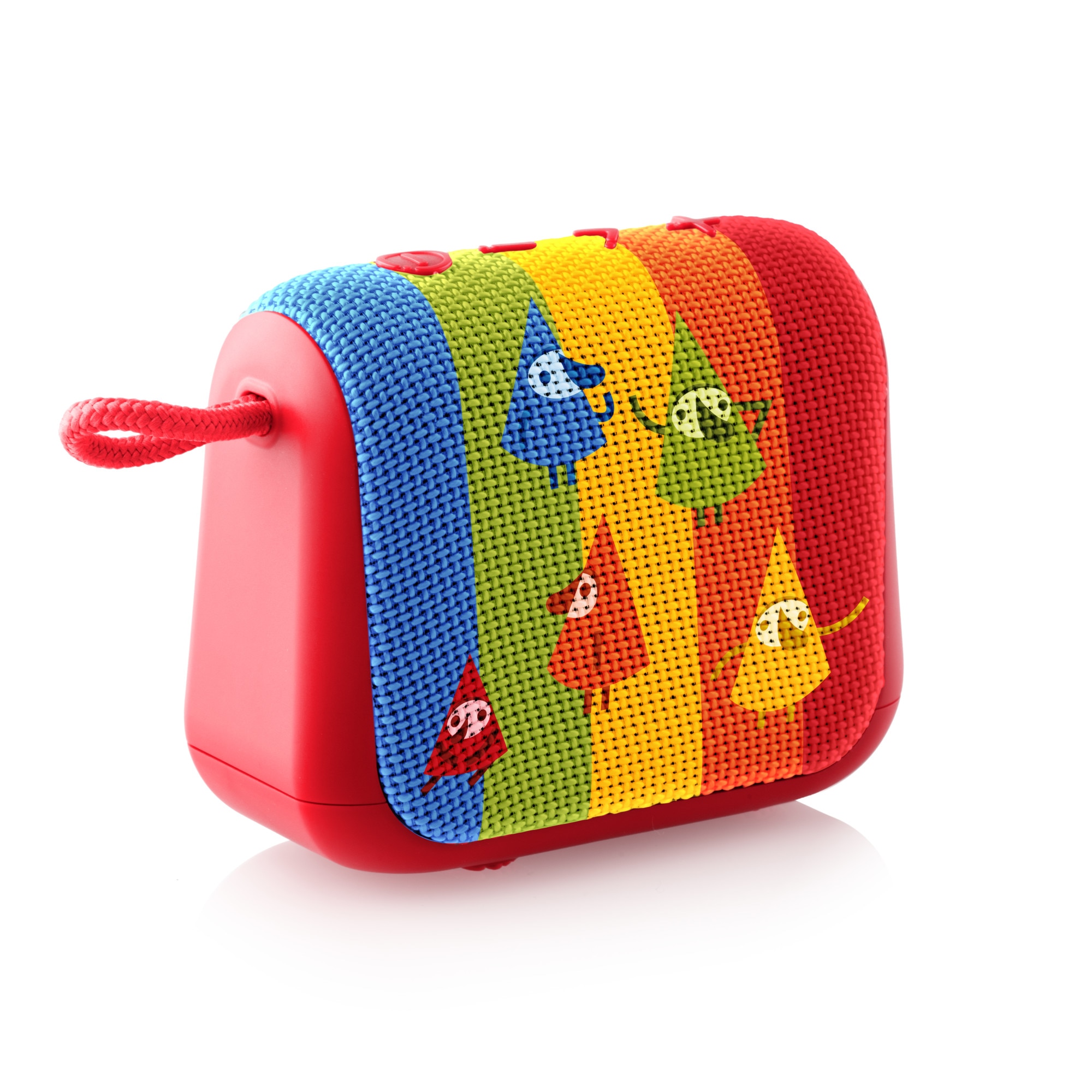 Boxa portabila pentru copii GoGEN DECKO TRIO R, 5 W, Bluetooth, IPX6 ...