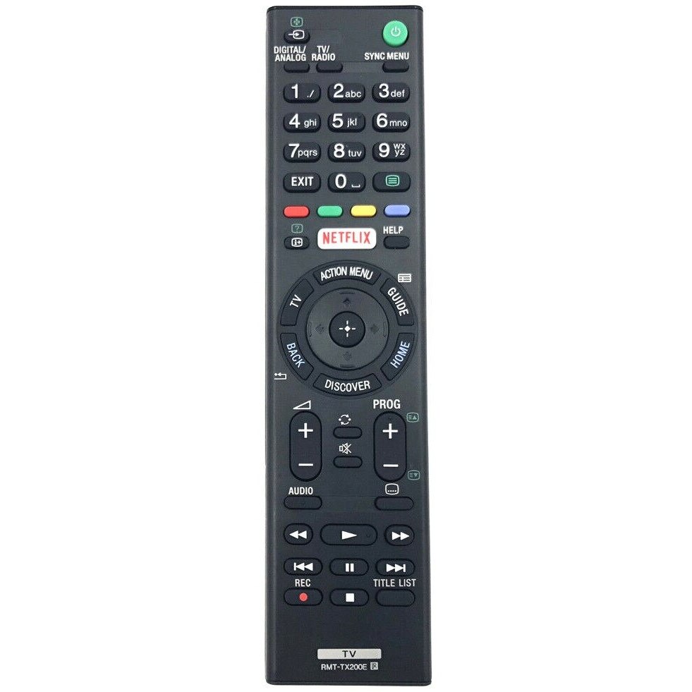 Telecomanda pentru TV Sony RMT-TX200E, x-remote, Netflix, Negru - eMAG.ro