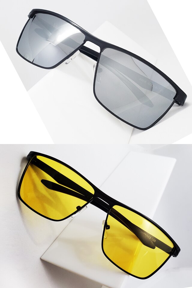 Pachet Ochelari de condus ziua si noaptea, SUPERSOFER® Model Pilot ...