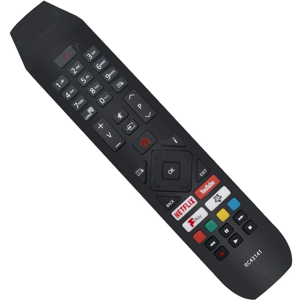 Telecomanda pentru Hitachi RC43141, x-remote, Netflix, YouTube, FPlay ...