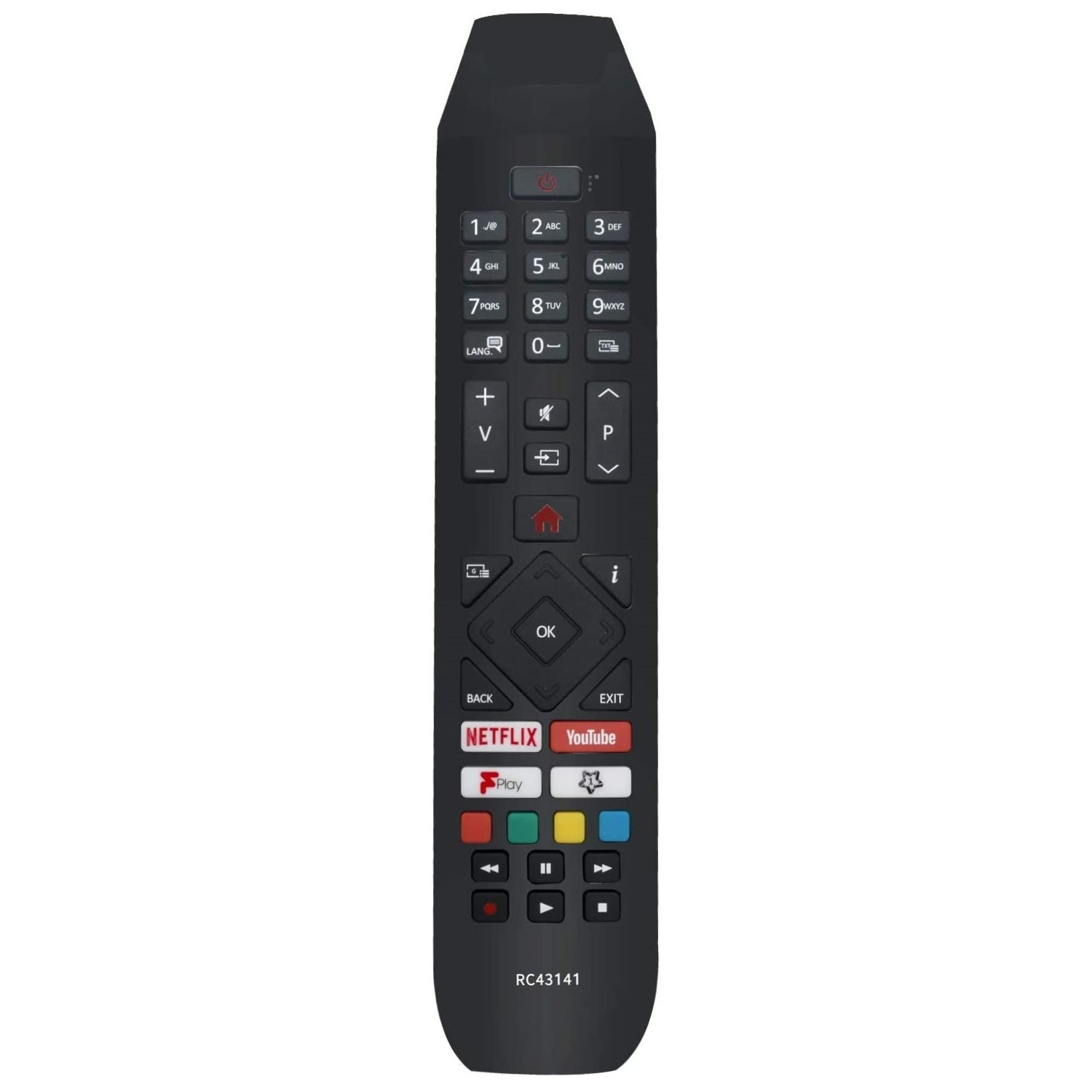 Telecomanda pentru Hitachi RC43141, x-remote, Netflix, YouTube, FPlay ...