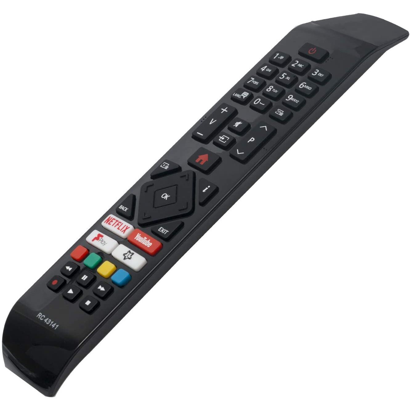 Дистанционно за Hitachi RC43141, x-remote, Netflix, YouTube, FPlay ...