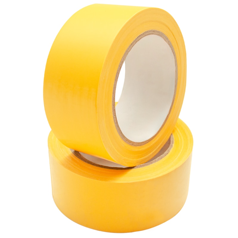 Banda adeziva marcare Galbena, 50mm x 33m - eMAG.ro