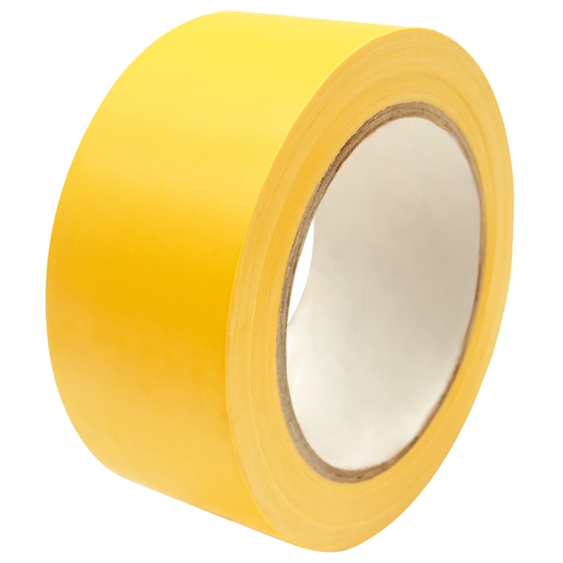 Banda adeziva marcare Galbena, 50mm x 33m - eMAG.ro