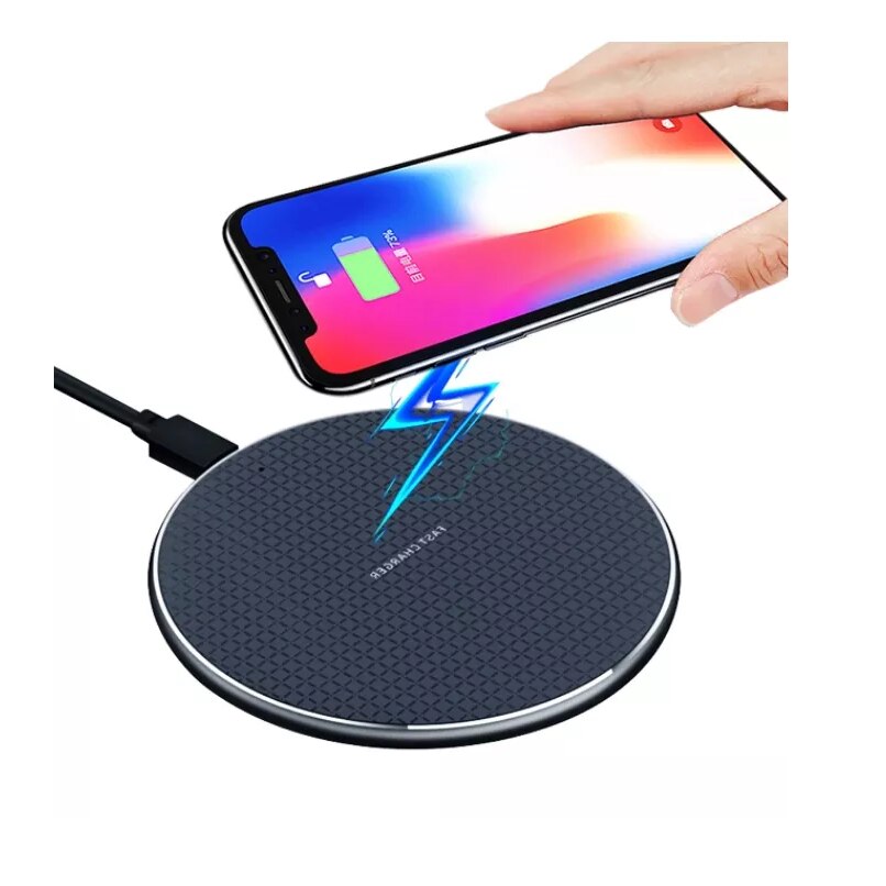 Incarcator Wireless, Fast Charging, Rotund, 10w - eMAG.ro