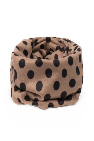 Fular circular de primavara mare, maro, pentru femei, Aleszale - eMAG.ro