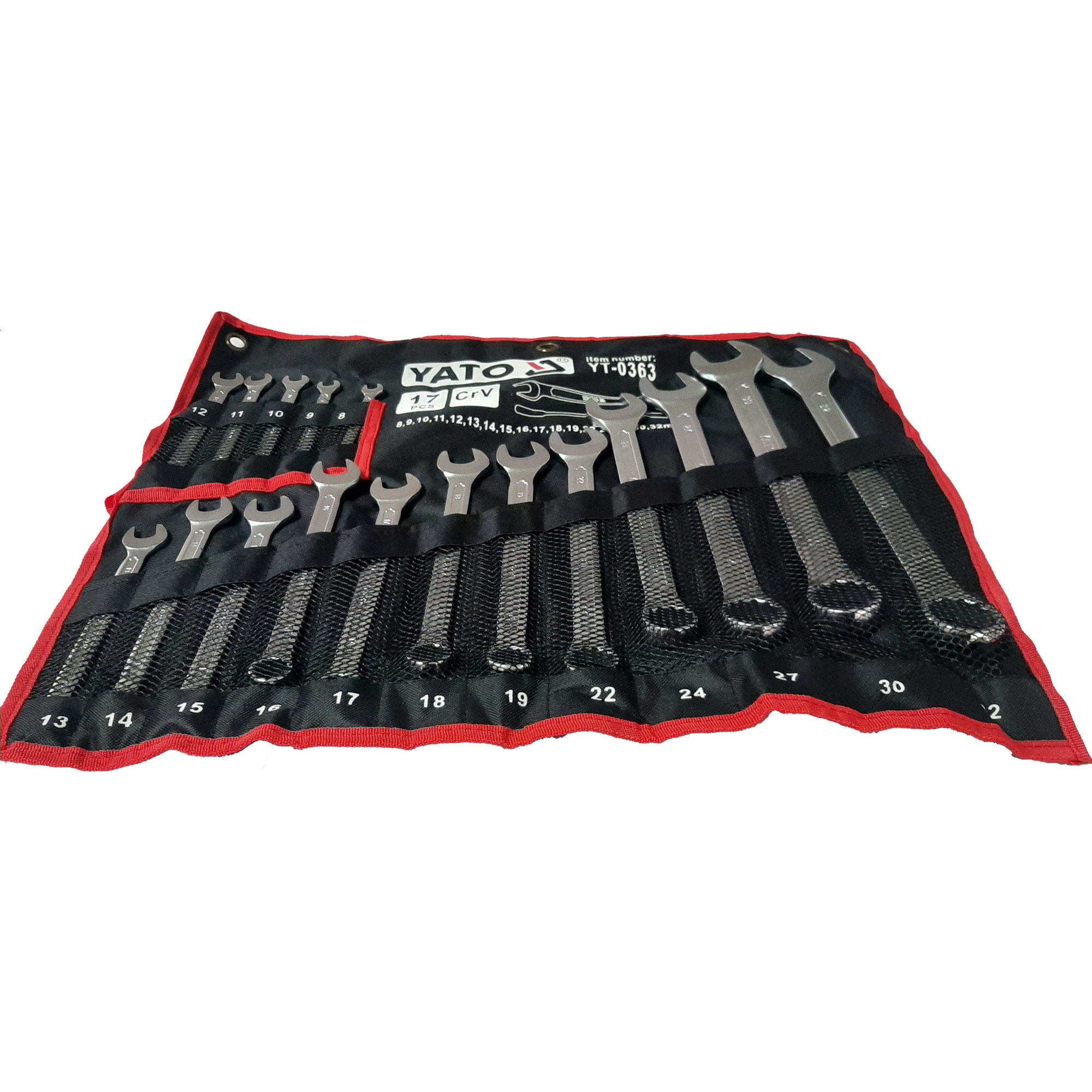 Set chei combinate Yato YT 0363 17 piese - eMAG.ro