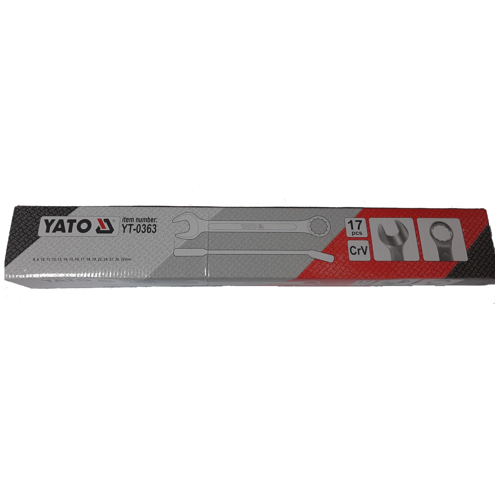Set chei combinate Yato YT 0363 17 piese - eMAG.ro