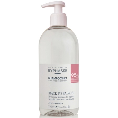 Sampon Byphasse Back To Basics cu pompita, 750 ml - eMAG.ro