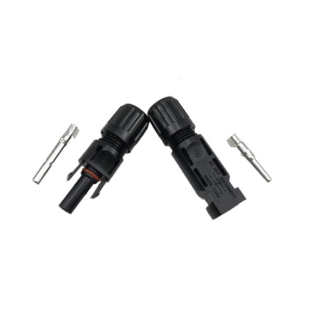 Kit Conectori MC4 mama-tata pentru conductor solar 4–6 mm², Set Mufe MC4 pentru Sisteme ...