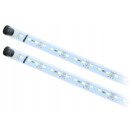 Set 2x lampa acvariu, Aqualed, Fluorescenta, LED, 120cm, Transparent ...