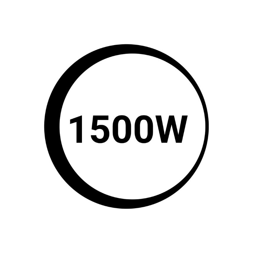 Friteuza cu aer cald Rohnson R2835, 1500W, volum 6L, Panou de control ...