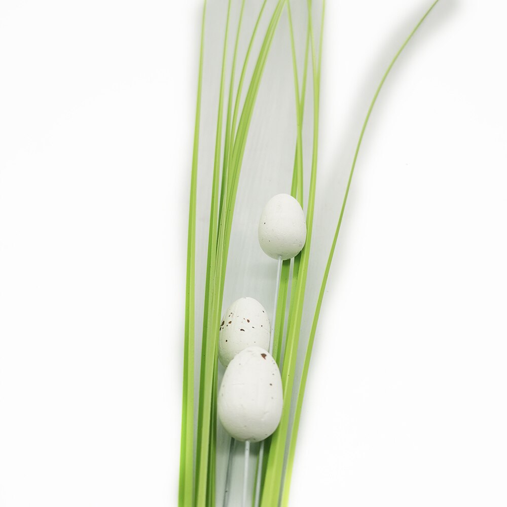 Ornament de Paste, Fire de iarba cu 3 oua, 55 cm, VisionXXI - eMAG.ro