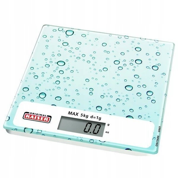 Cantar de bucatarie digital, Kaiser, Sticla, Max 5 kg, Verde - eMAG.ro
