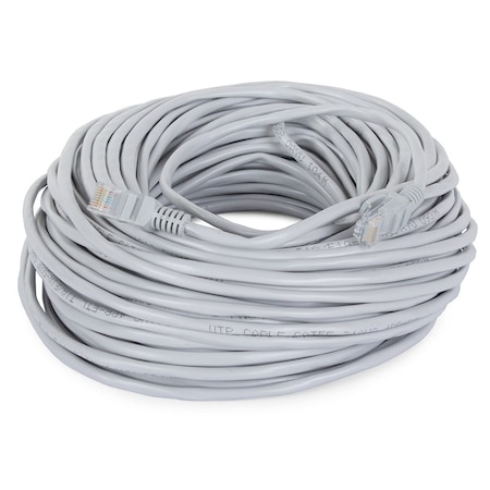 Cablu LAN de retea, RJ 45, CAT5E, PVC, 30 m, Gri - eMAG.ro