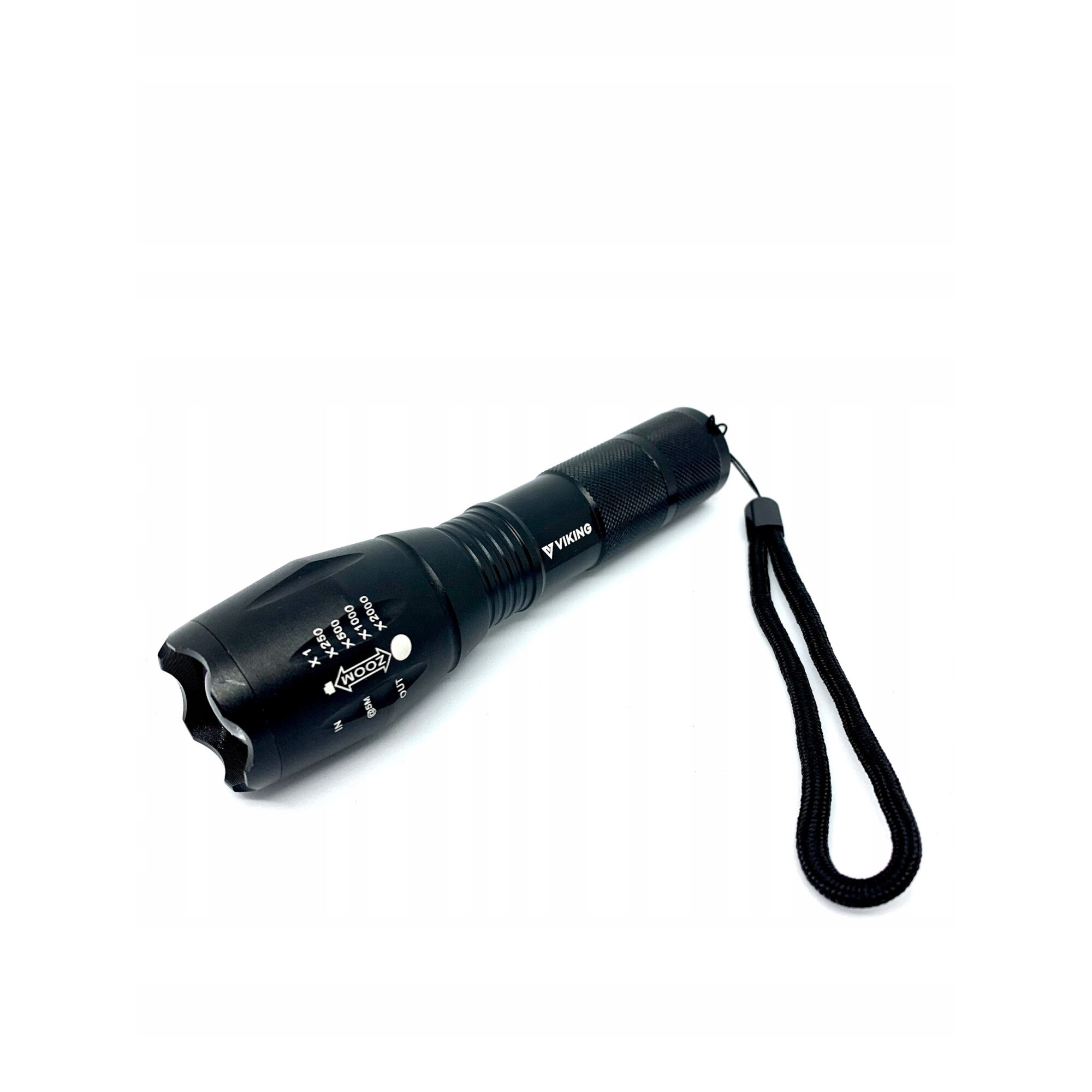 Lanterna cu baterie de supravietuire, Viking, Inox, 3xAAA, Negru - eMAG.ro