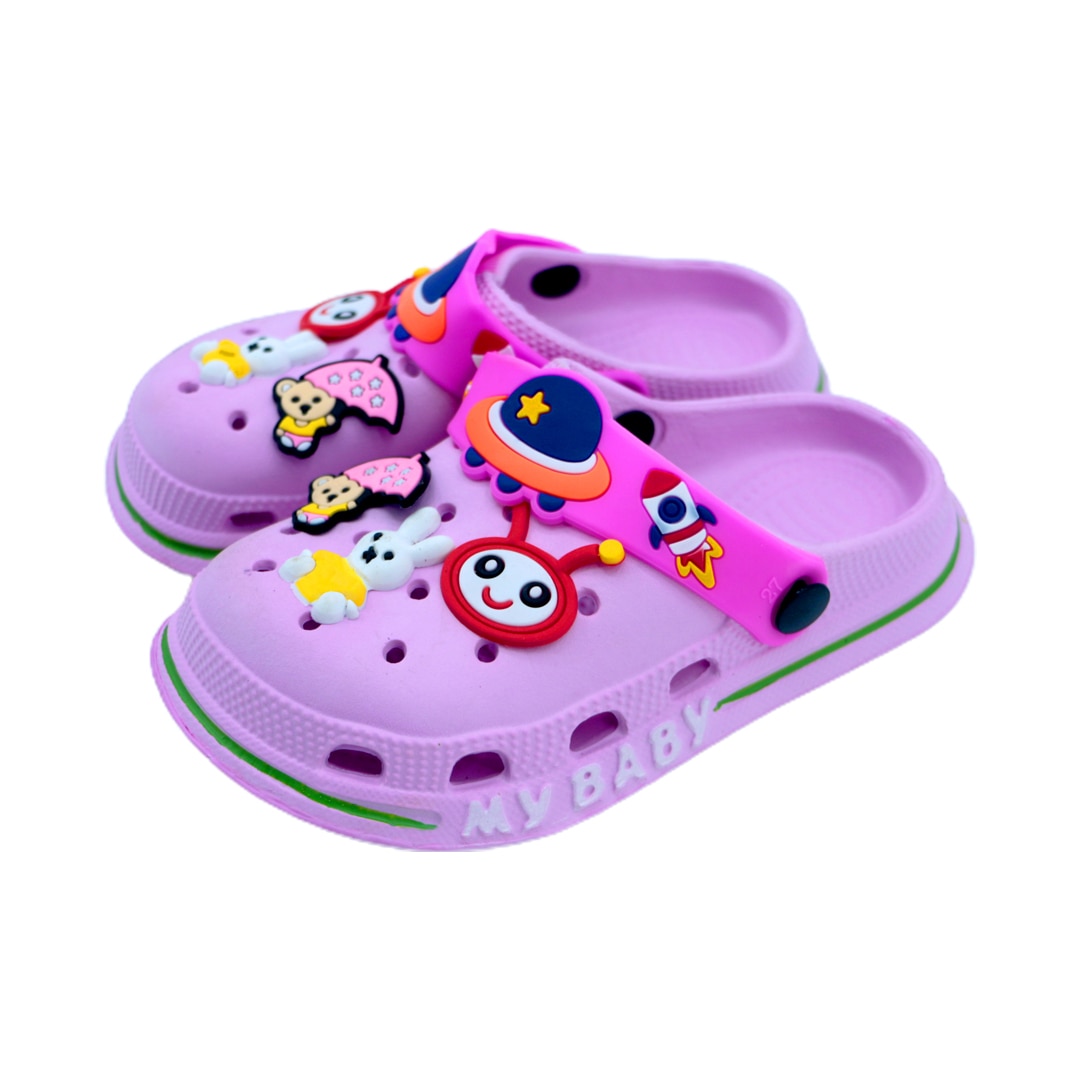 Papuci pentru copii, cu bareta, NUO-24, roz deschis, 25 EU - eMAG.ro