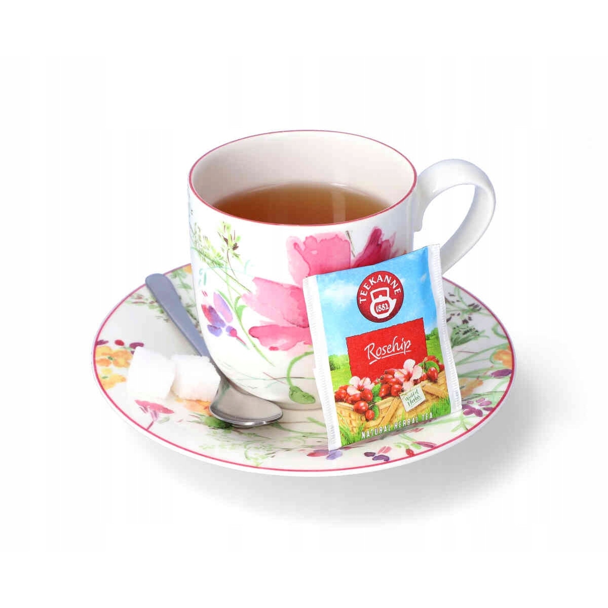 Ceai de fructe, Teekanne, Trandafir, Aroma fructata, Pliculete, 54 g ...