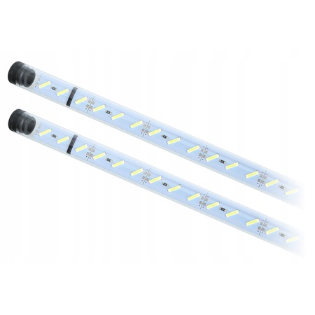 Set 2x lampa acvariu, Aqualed, Fluorescenta, LED, 100cm, Transparent ...